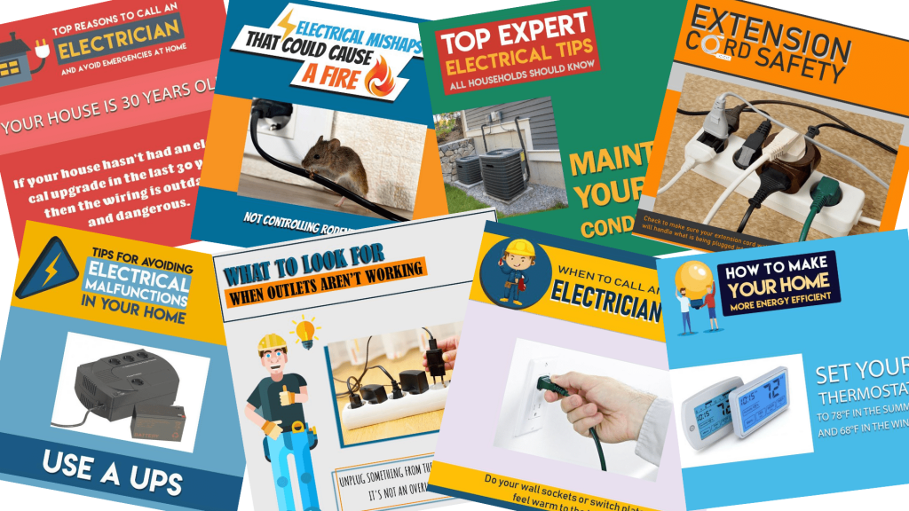 Electrician & Electrical Services – Social Niche Packs